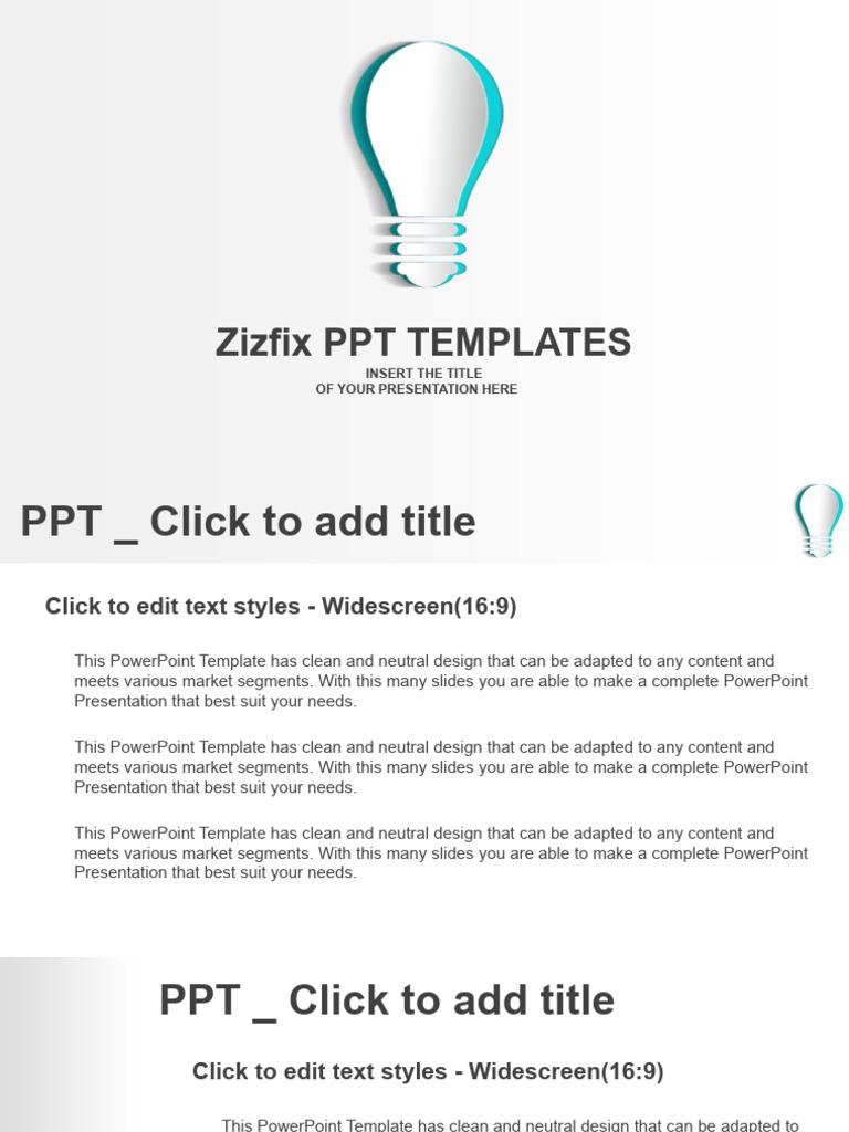 Versatile PowerPoint Template Design | PDF | Career & Growth | Business