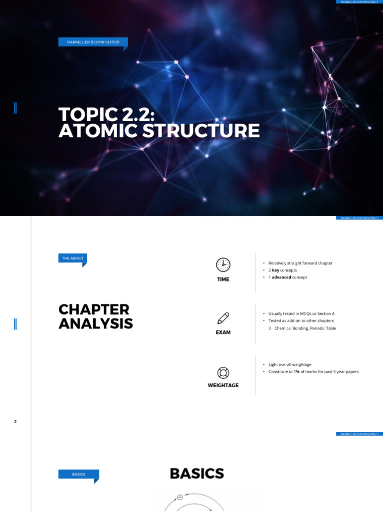 (CHEM) Chapter 2.2 - Atomic Structure | PDF | Ion | Atoms
