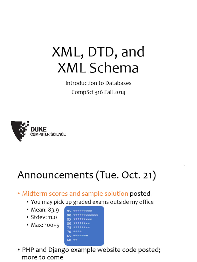 0432 XML DTD and XML Schema | PDF | World Wide Web Consortium Standards | Xml