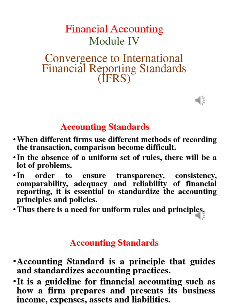 Chapter 4 Financial Accounting | PDF | International Financial ...