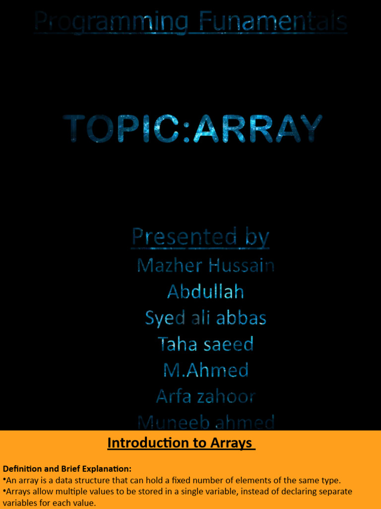 Presentation 010 | PDF | Computer Program | Programming