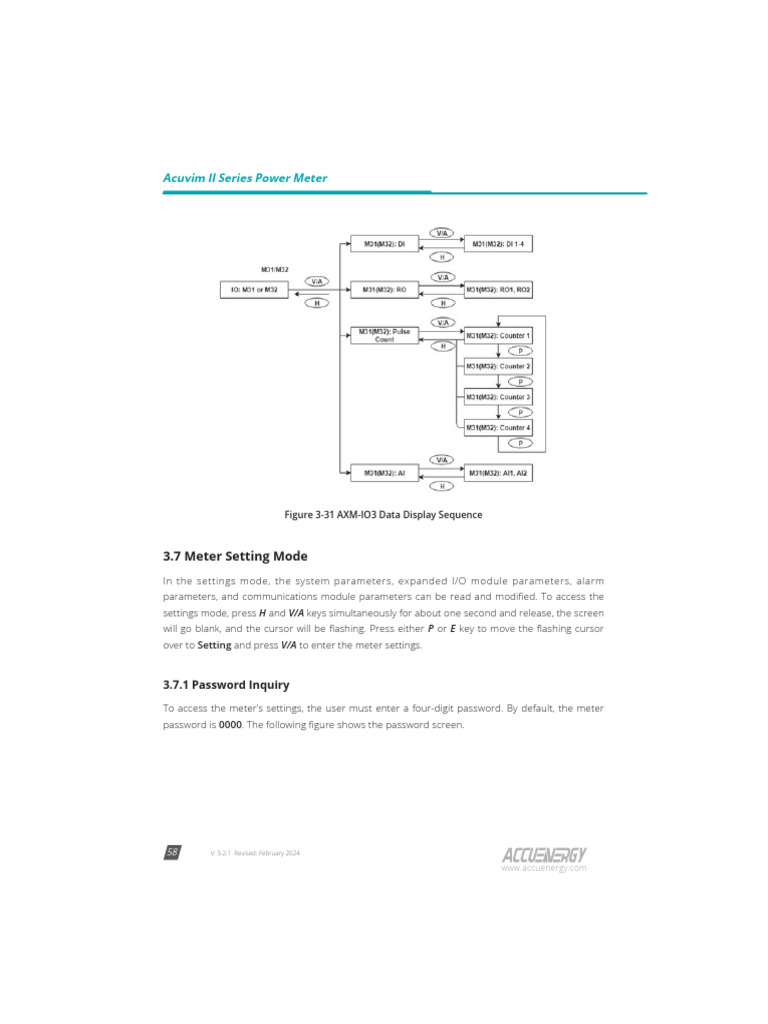 Acuvim-II-Power-Meter-setting | Download Free PDF | Parameter (Computer Programming) | Cursor ...
