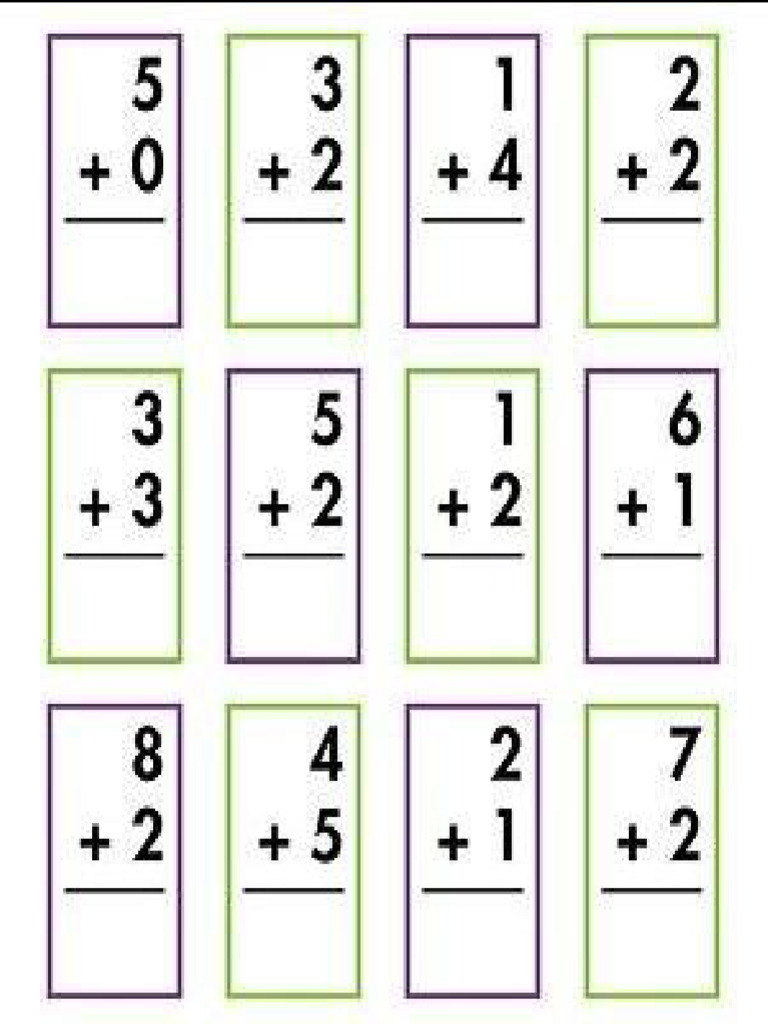Maths Activity Worksheets | PDF