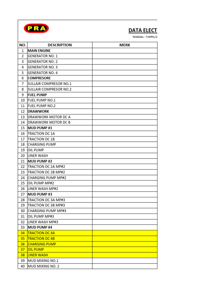 Data Electric Motor Rig #09 | PDF | Electric Generator | Pump