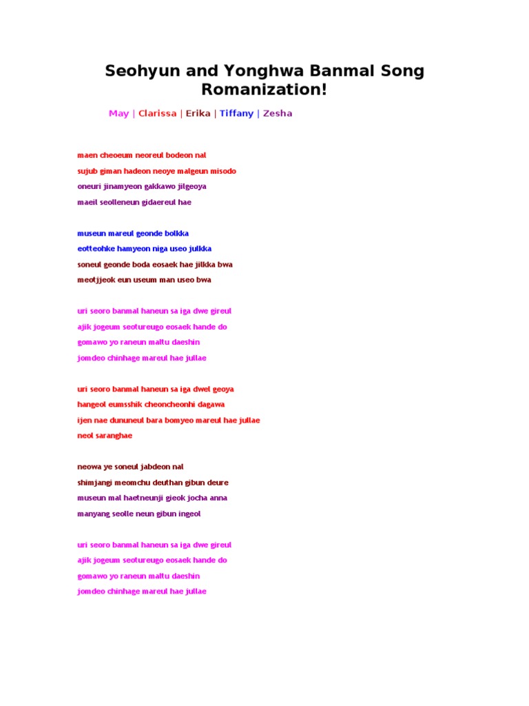 Banmal Song | PDF