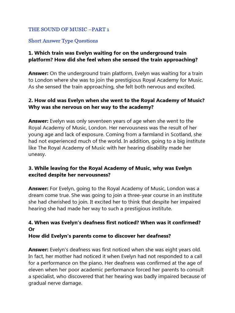 The Sound of Music | PDF