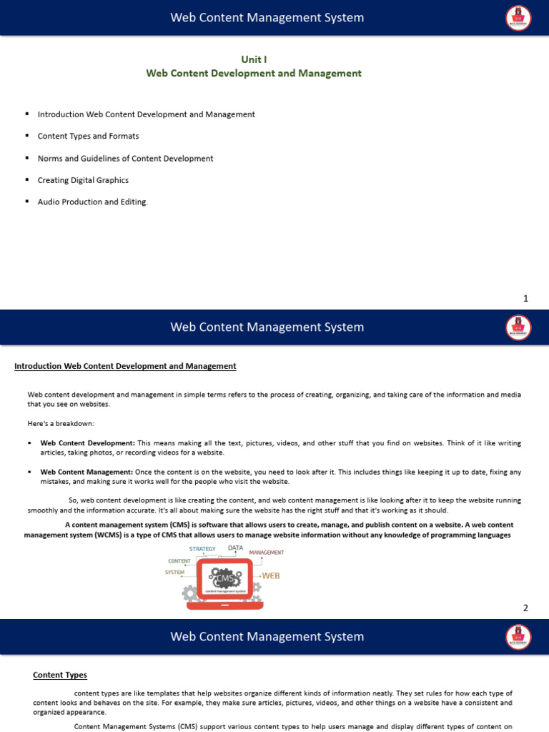 Wcms 1st Unit | PDF | Computer Graphics | Graphics