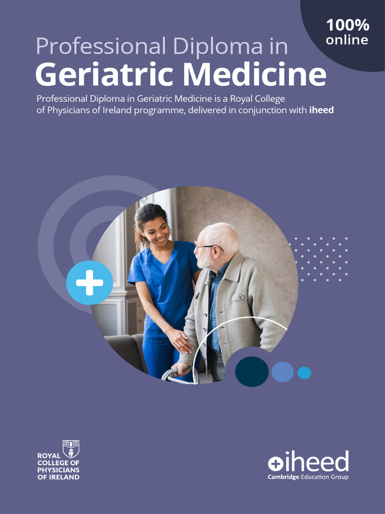 Rcpi Diploma in Geriatric Medicine Brochure | PDF | Health Care ... Rcpi Diploma in Geriatric Medicine Brochure | PDF | Health Care ...