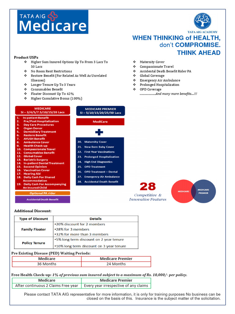 Medicare Premier Health Insurance Benefits | PDF | Medicare (United ...