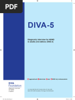 DIVA-5 Diva 5 Id English Form | PDF | Adult Attention Deficit ...