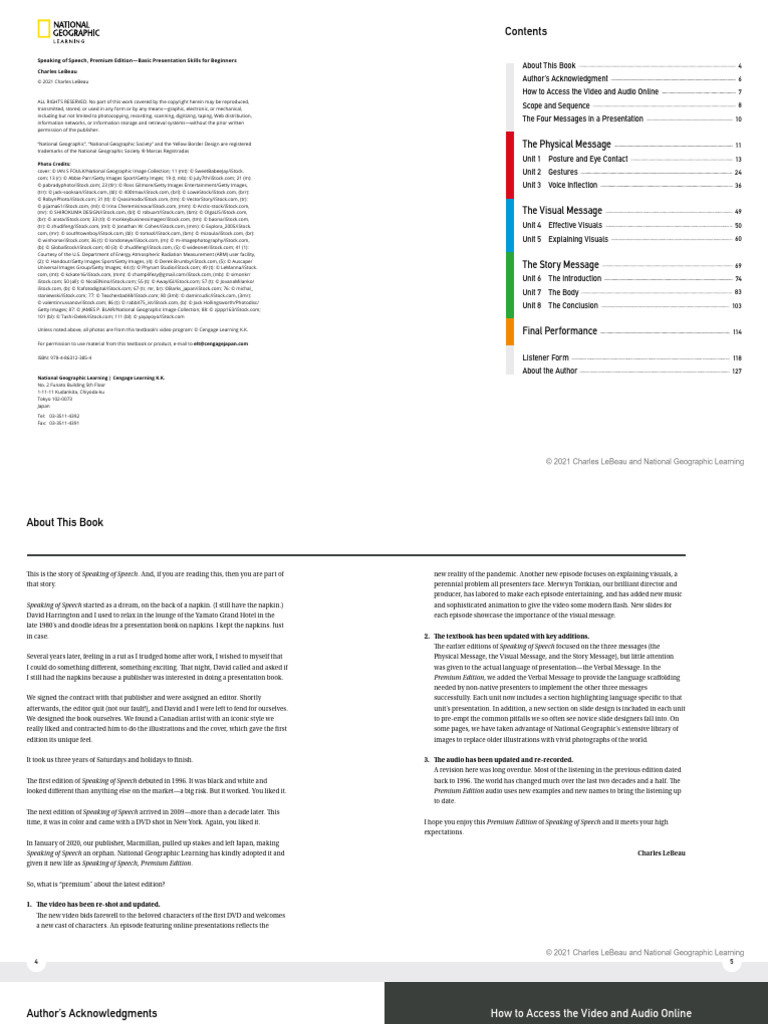 SPSP Unit1 | PDF | Body Language | Human Communication