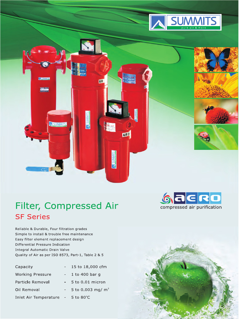 Air filter-SF Series | PDF