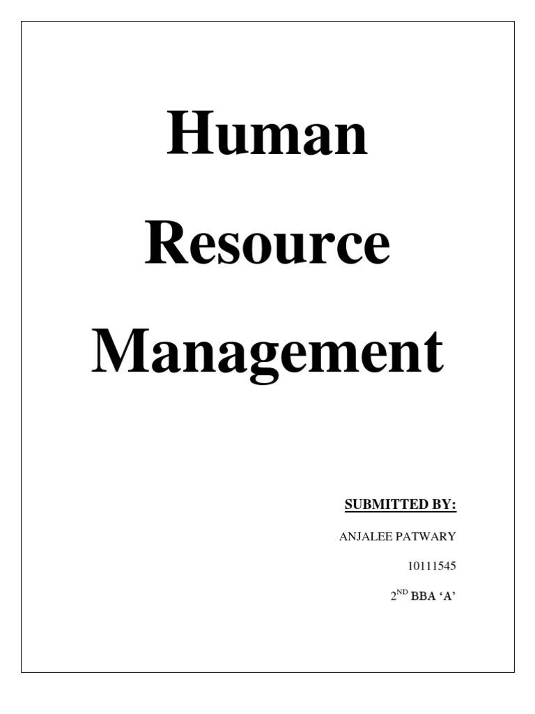 Nike Human Resource Policies Overview | PDF | Nike | Employment