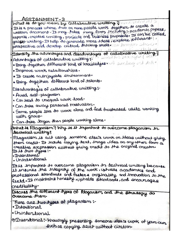 Itw Assignment 1 To 5 | PDF