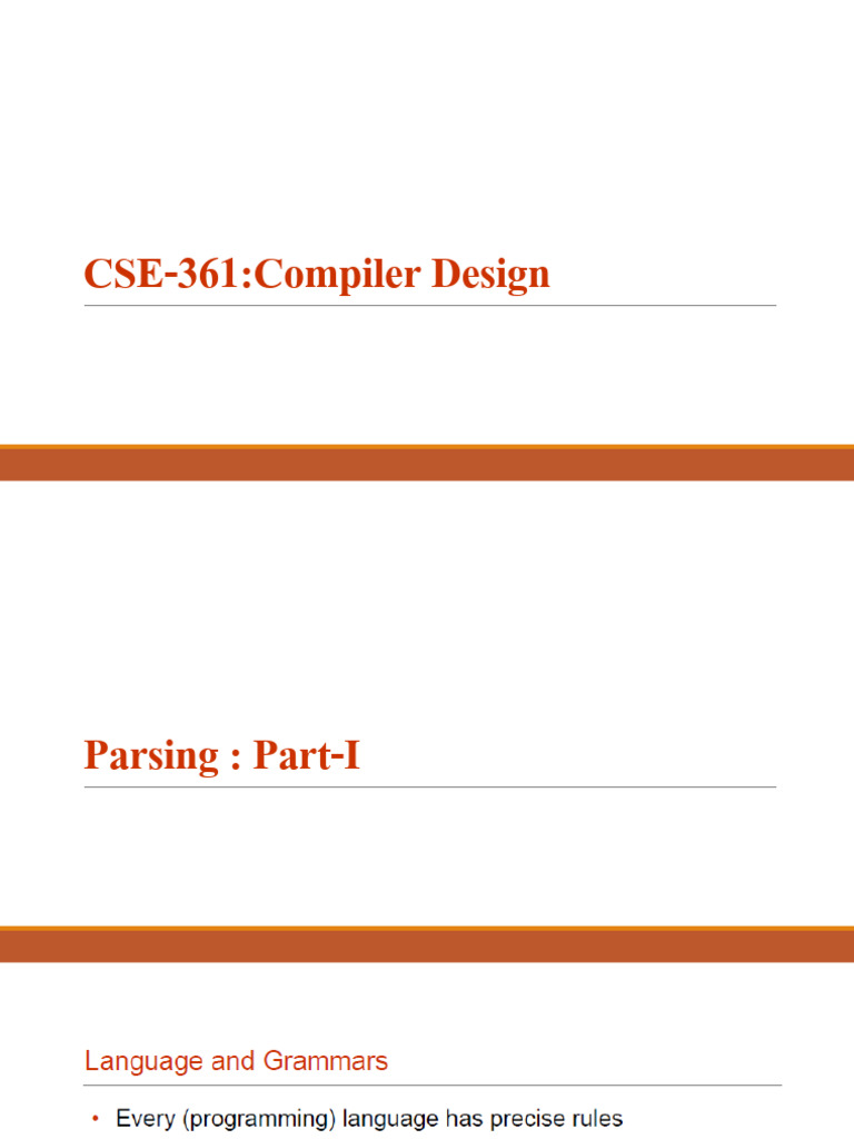 Parsing Part -1 | Download Free PDF | Parsing | Formalism (Deductive)