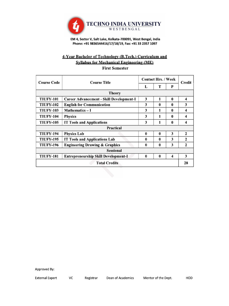 Cse 1st Sem | PDF