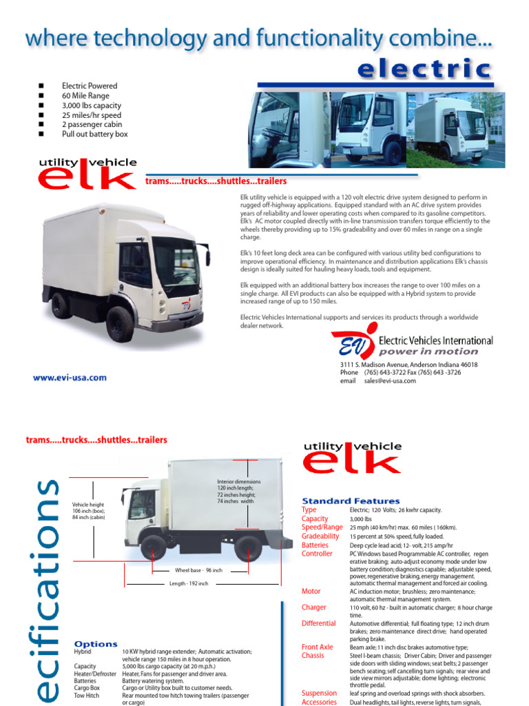 Elk Brochure 02 | PDF | Brake | Truck