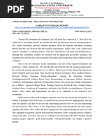 Back To Office Report - Template For Infra | PDF | Business