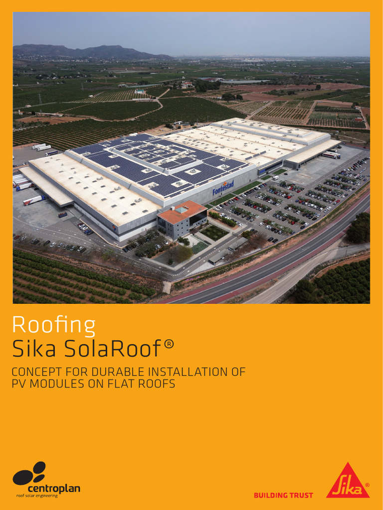 Sika SolaRoof-Brochure | PDF | Photovoltaics | Roof