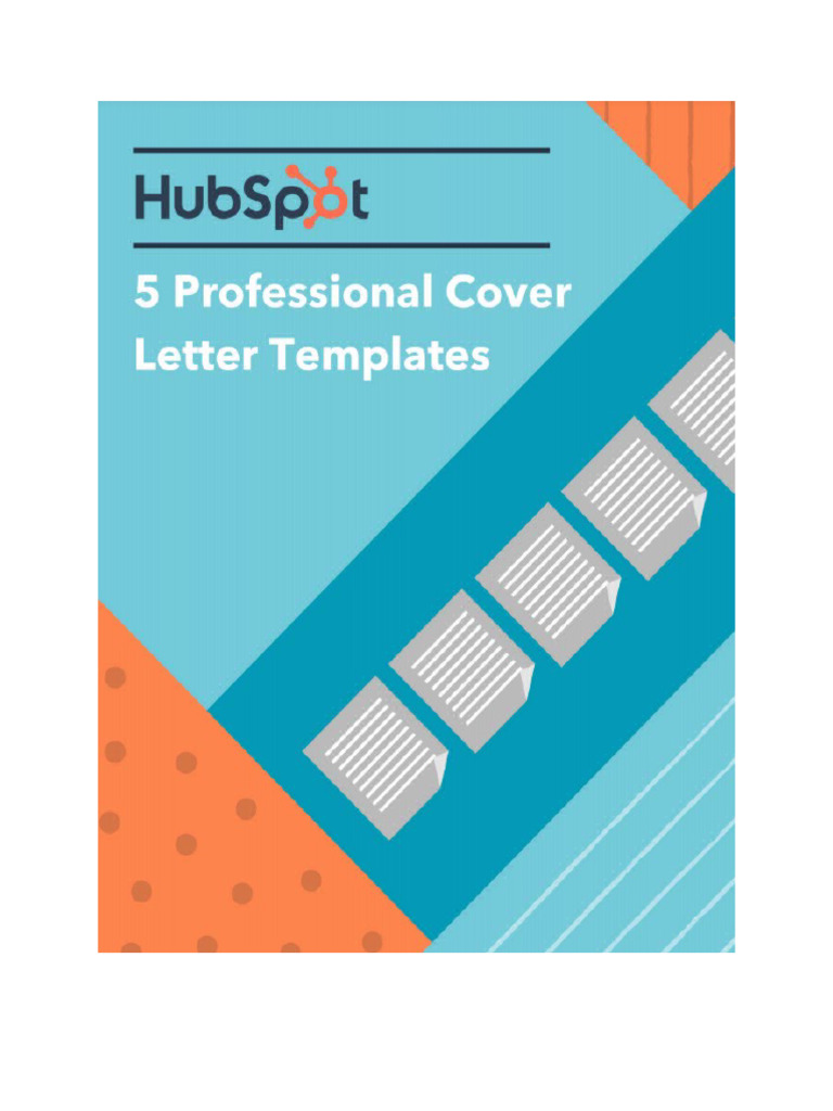5 Cover Letter Templates – HubSpot | PDF | Résumé