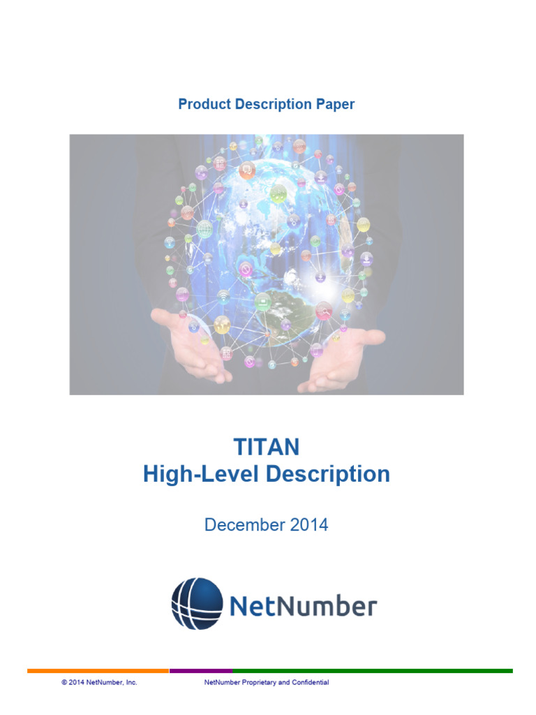 Net Number Titan - Product Description | PDF | Ip Multimedia Subsystem ...
