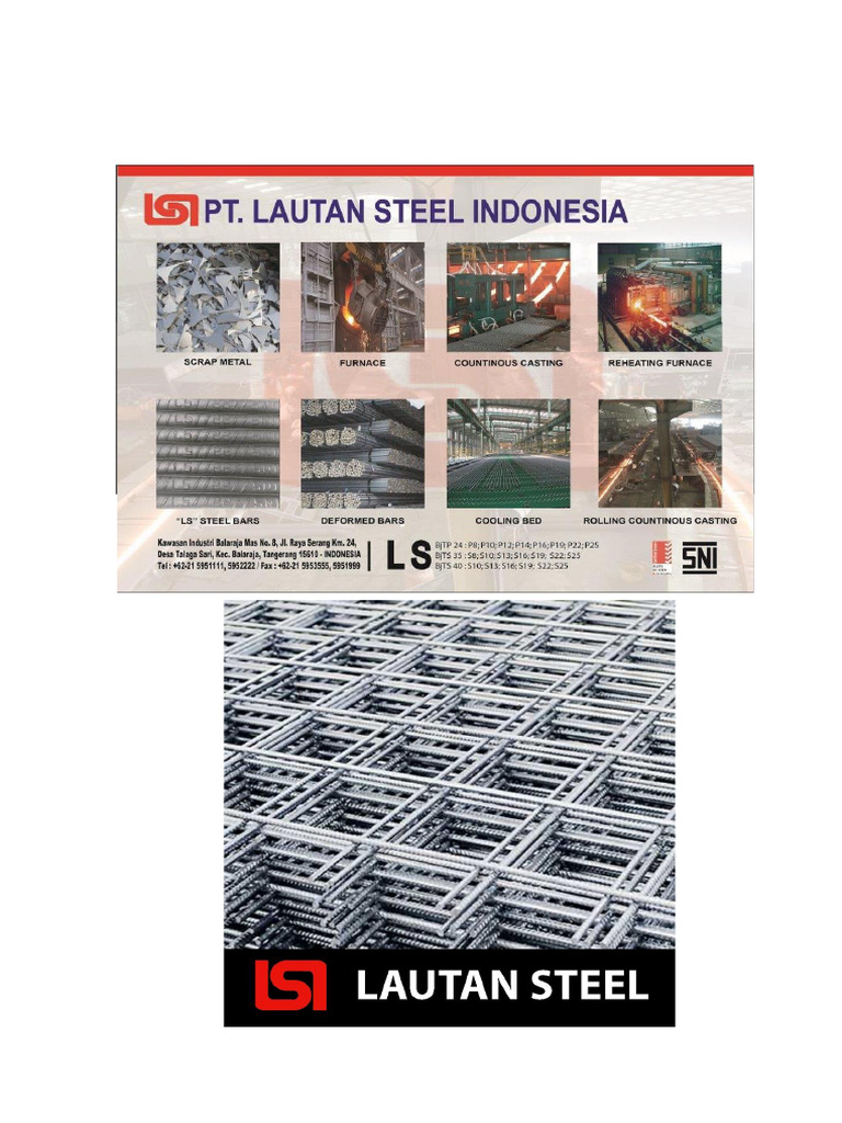 Wire Mesh M8 Lautan Steel | PDF