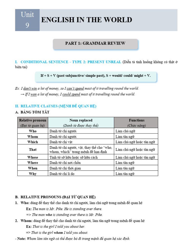 Unit 9 Moi | PDF | English Language | Multilingualism