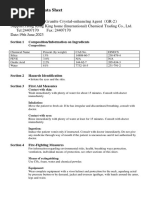 VIM Cream Cleanser Safety Data Sheet | PDF | Personal Protective ...