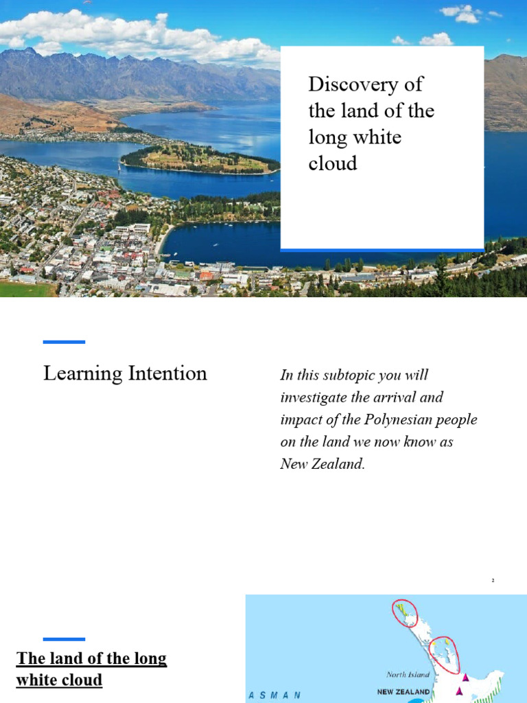 Discovery of The Land of The Long White Cloud | PDF | Māori | Polynesia