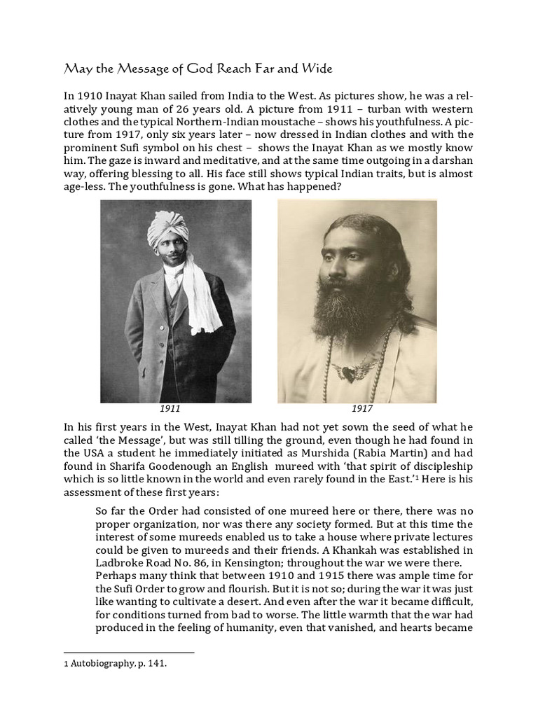 May the Message of God reach far and wide | PDF | Sufism | Prayer