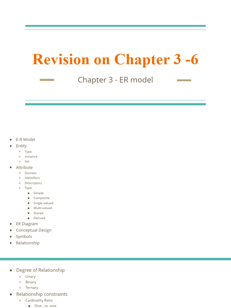 Revision Slides | PDF
