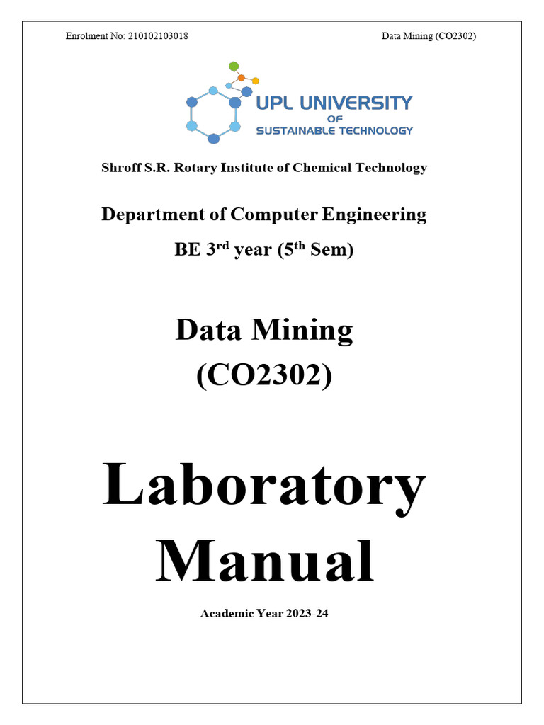 18 Manual DM | Download Free PDF | Data Mining | Statistical Analysis