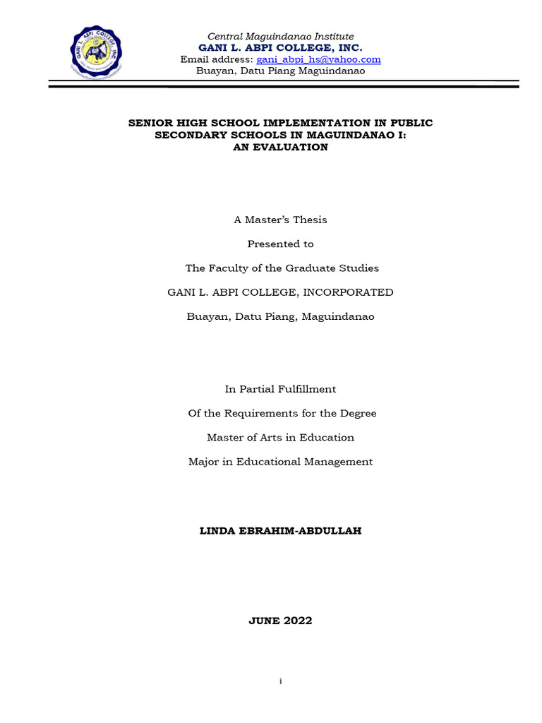 Sample Preliminaries | PDF