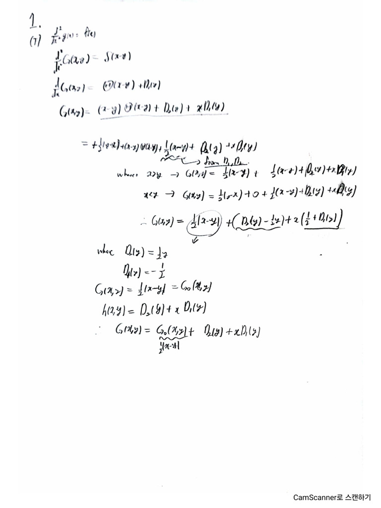 Math Phys HW4 | PDF