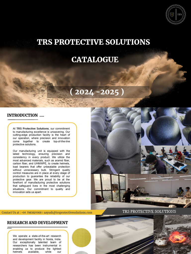 TRS Protective Solutions Catalogue | Download Free PDF | Helmet | Flight