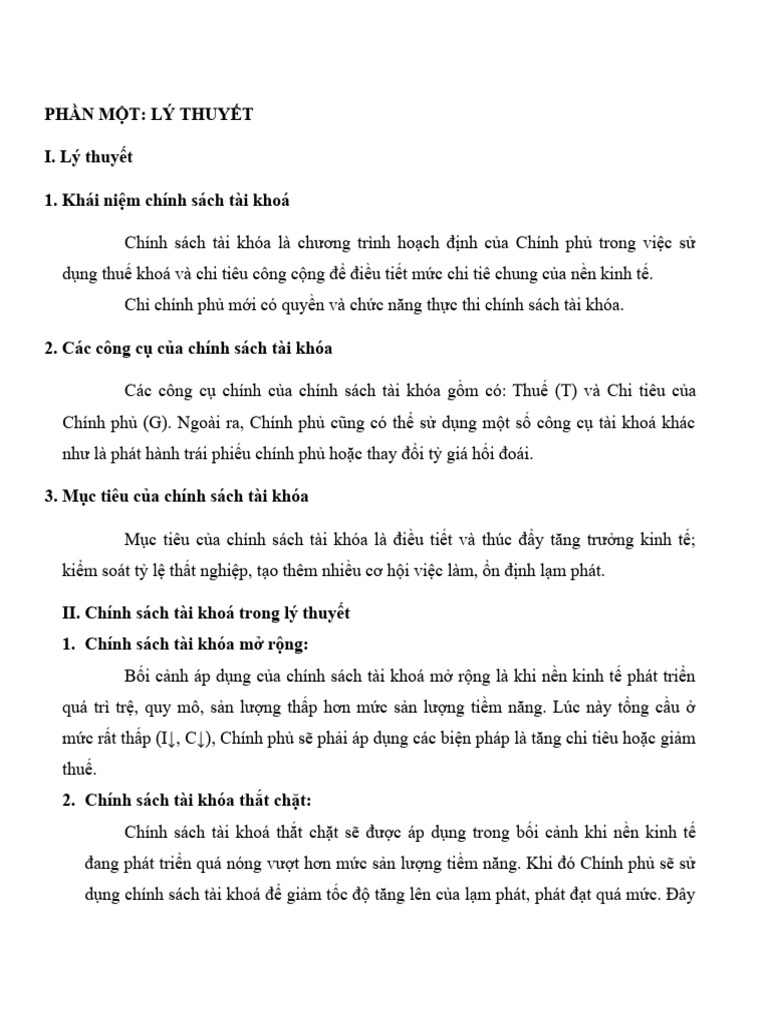 BTN KT Vĩ MÔ Nhóm 2 Đã S A | PDF