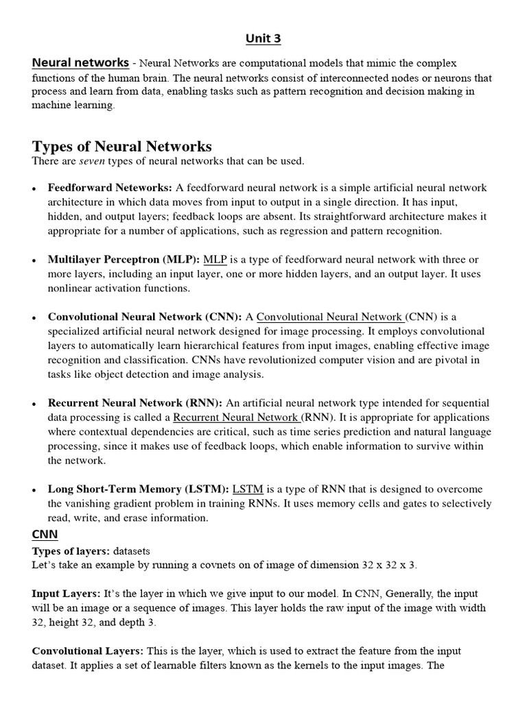 Unit 3 ML | PDF | Principal Component Analysis | Eigenvalues And Eigenvectors