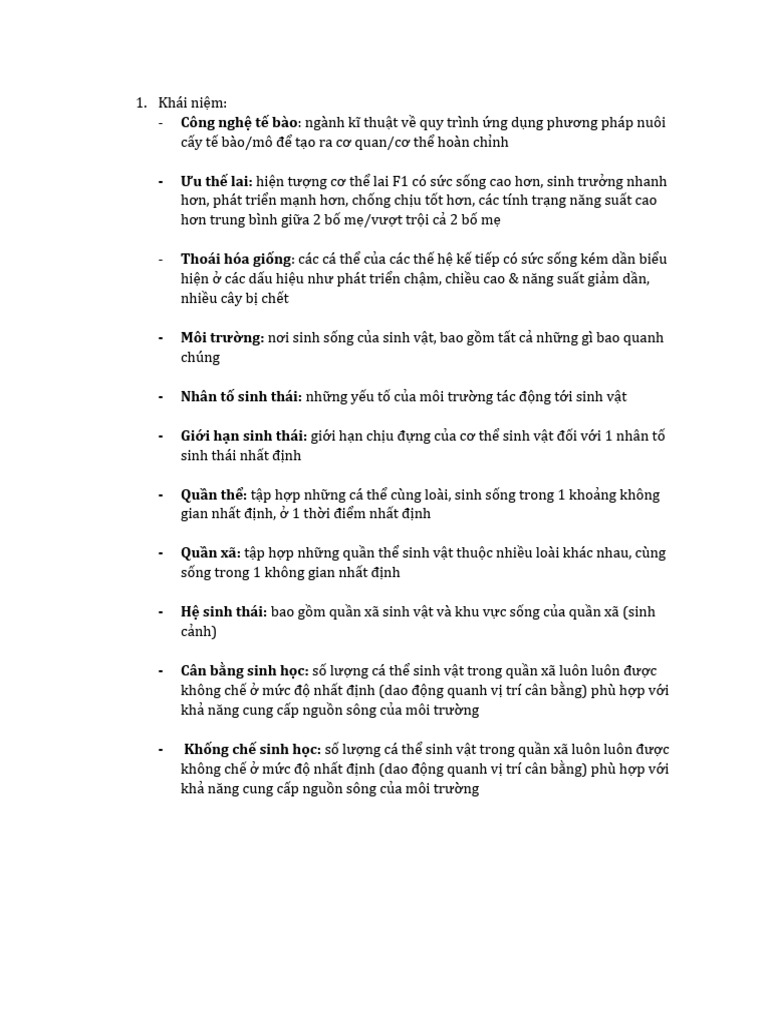 sinh cuối HKII | PDF