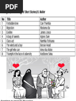 Grade 10 Engfa Short Stories Study Guide | PDF