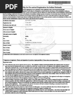 Pre-arrival Registration Slip for Indians | PDF | Passport | Hong Kong