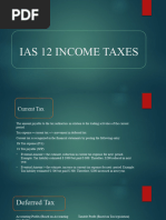 IAS 12 - Income Taxes | PDF | Deferred Tax | International Financial ...