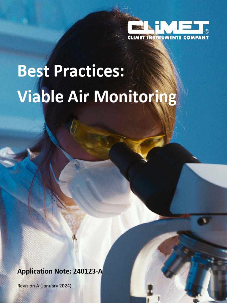 180521A Best Practice Viable Monitoring-RevA | PDF | Bacteria