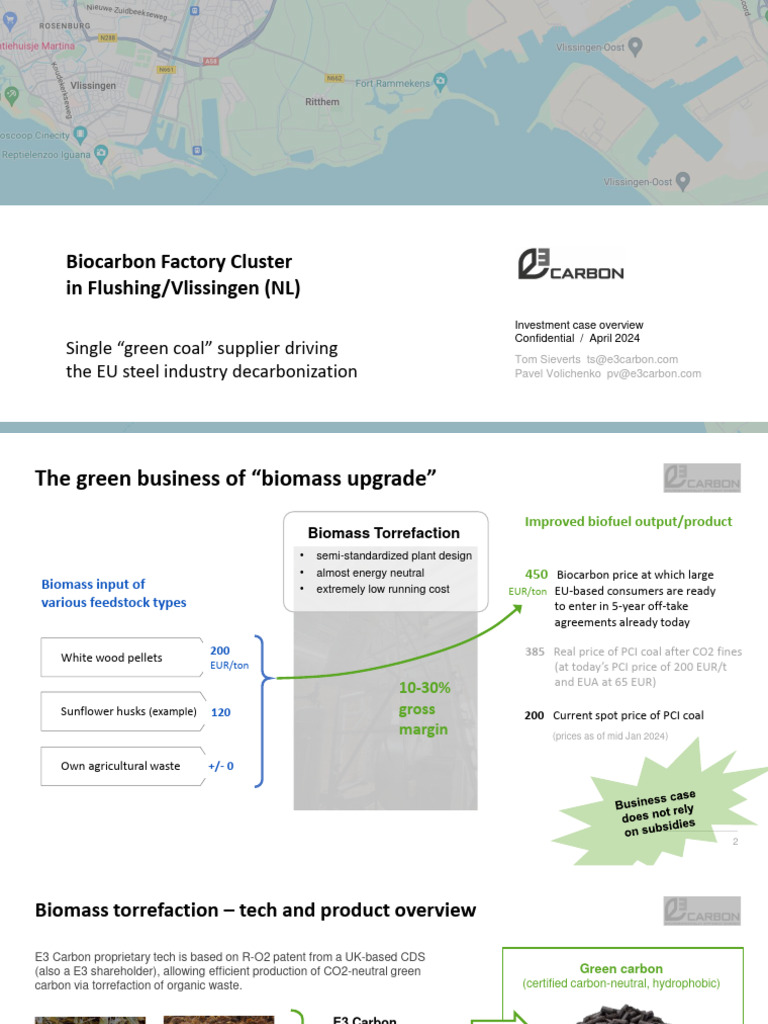 E3 Carbon - NL Factory Cluster (Dii) | PDF | Steelmaking | Coal