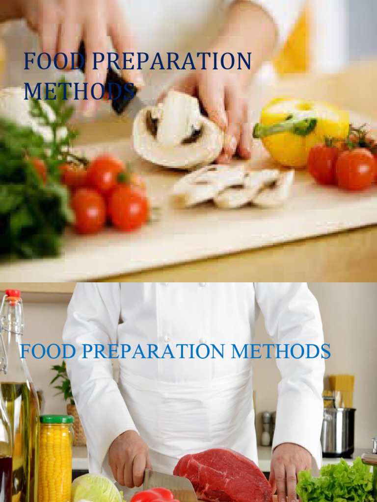 Food Preparation Methods (MDEB021) 2024 | Download Free PDF | Cooking ...
