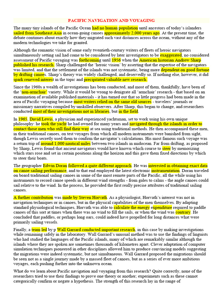 Reading Comprehension 2024 | PDF | Katherine Mansfield | Climate Change