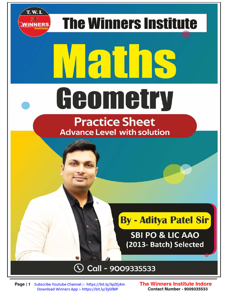 Practice Sheet (Advance Level) | PDF