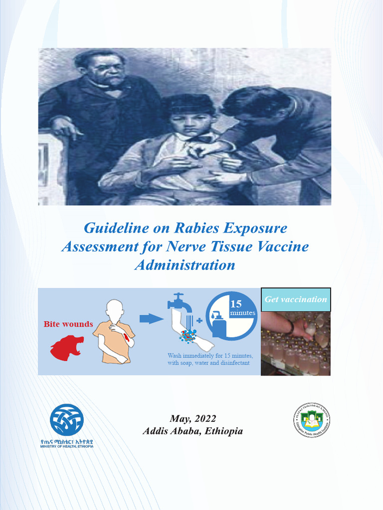 Rabies Vaccine Administration Guidelines | PDF | Rabies | Vaccines