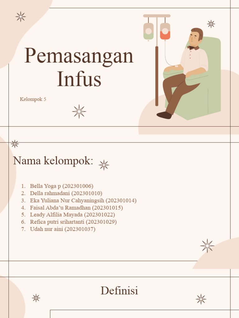 Pemasangan Infus | PDF