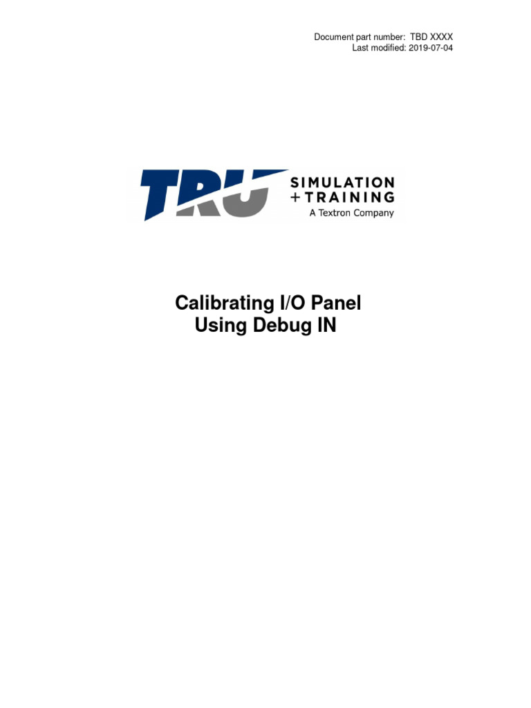Hardware Calibration Procedure | PDF | Proprietary Software | Simulation