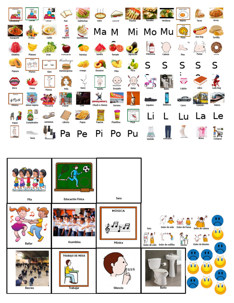 Formato Pictos 1 | Descargar gratis PDF | Cocinando | Cocina de las Americas